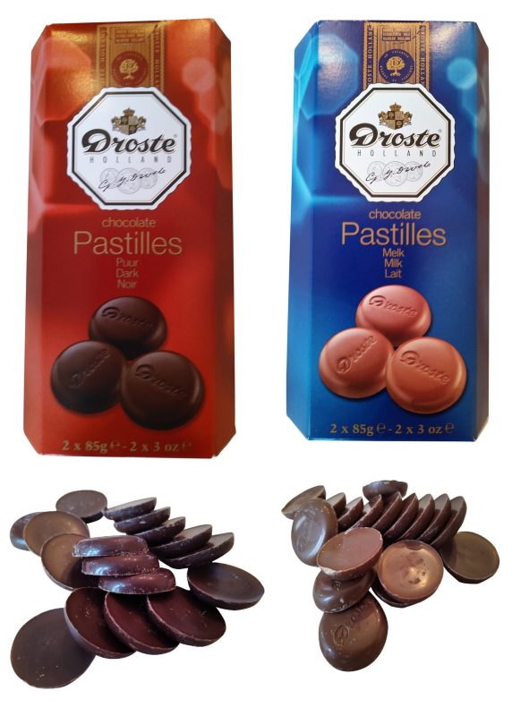Droste Chocolate | Droste Pastilles | 2 x 2 Rolls of Droste Pastilles ...
