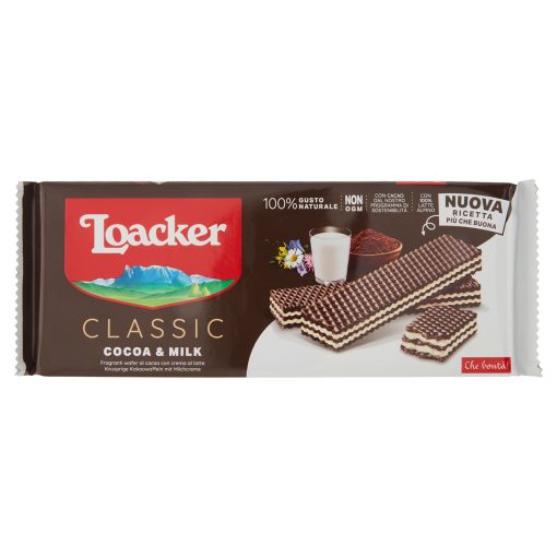 Loacker Wafers | Loacker Wafer Classic Cocoa & Milk Cocoa With Milk ...