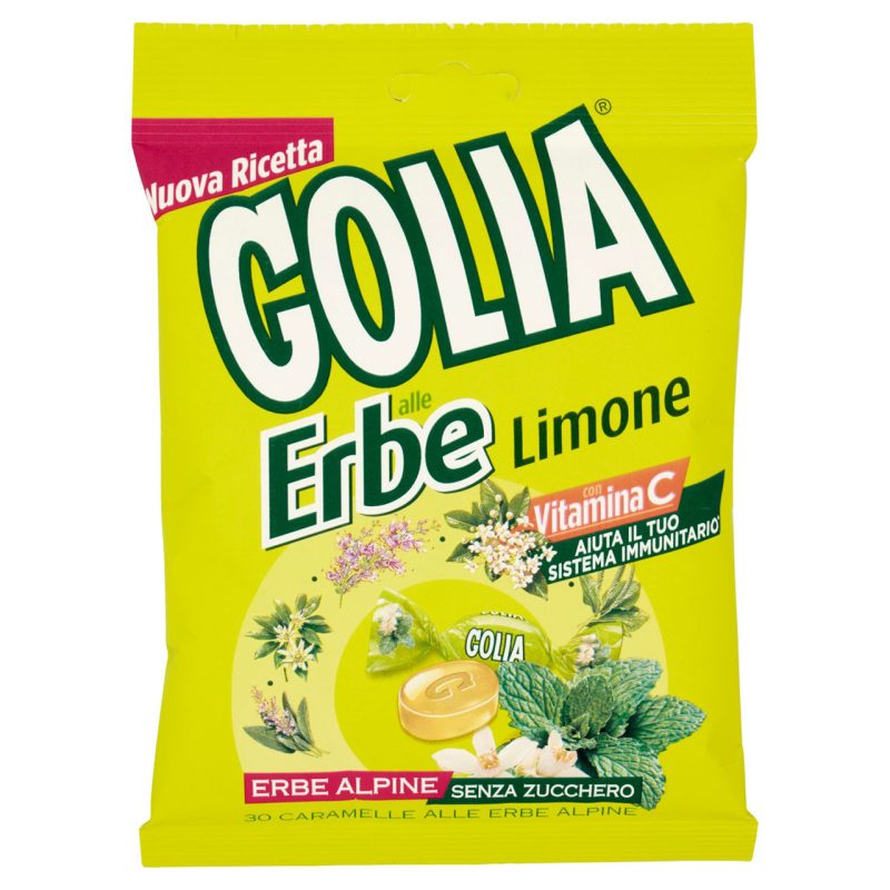 Golia Candy | Goliath Herb Lemon | Golia Italian Candy | Golia Sweets ...