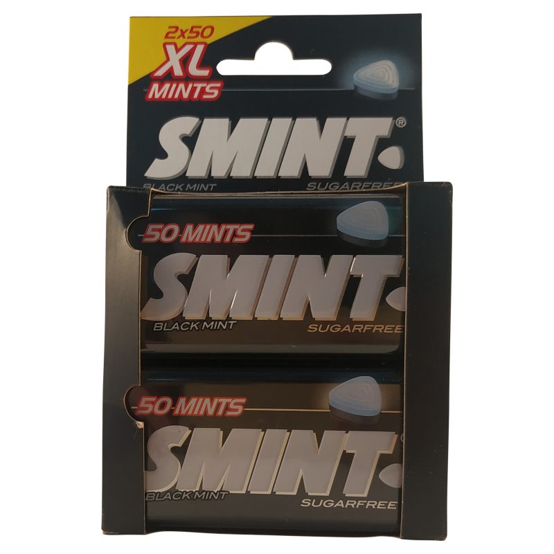 SMINT Black | Sugar Free Mints | SMINT Blackmint XL Duo Pack | Licorice ...