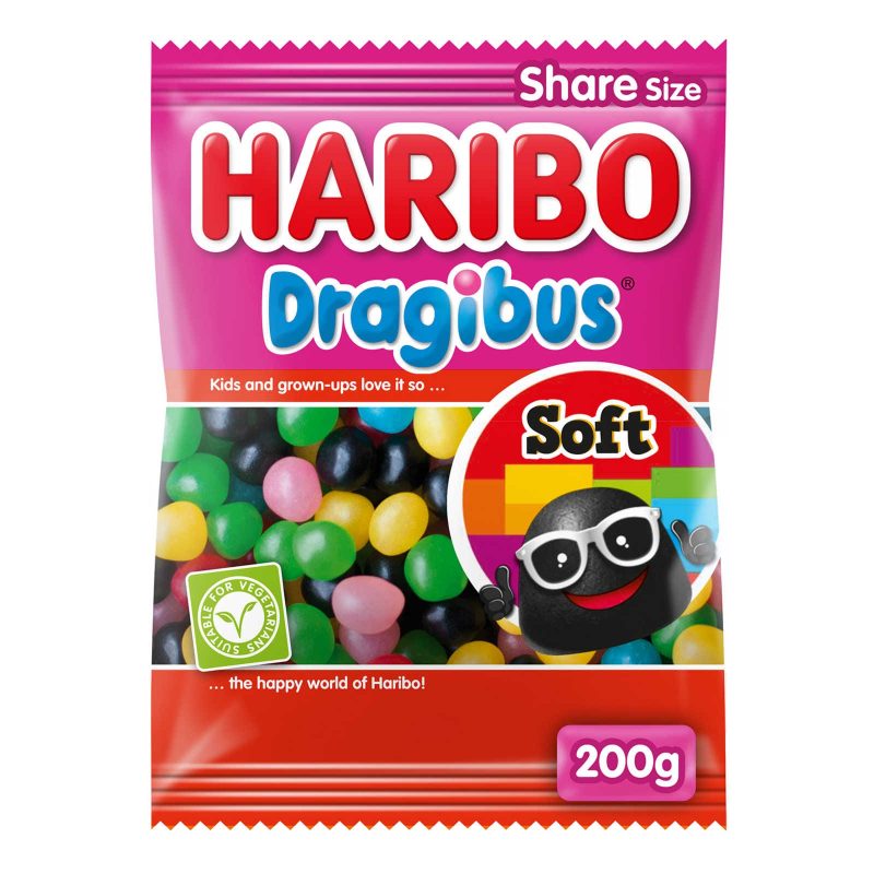 Haribo Candy | Dragibus Soft | Haribo Gummies | Haribo Sweets | 7 Ounce ...