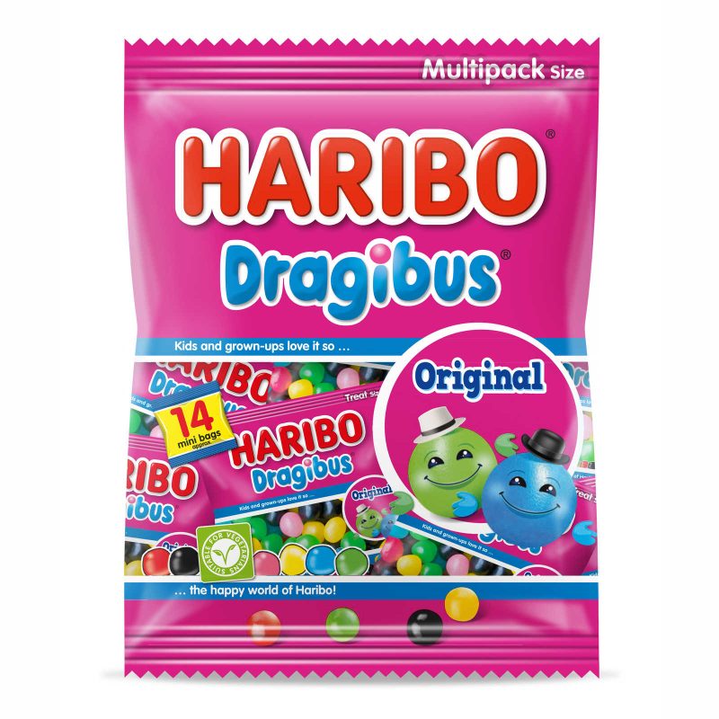 Haribo Candy | Dragibus Original Sharing Bags | Haribo Gummies | Haribo ...