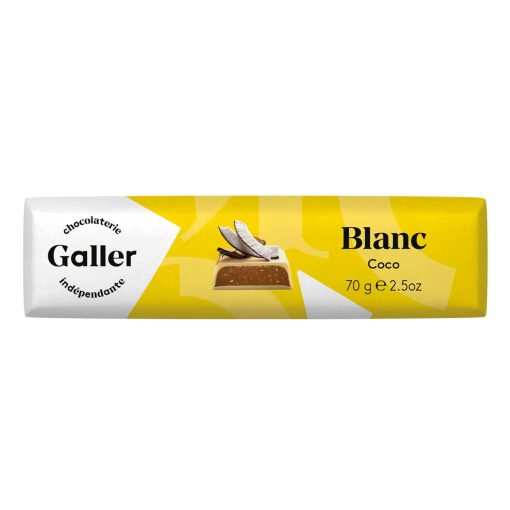 Galler Chocolate Belgium | White Coconut | Galler Chocolatier | Belgium ...