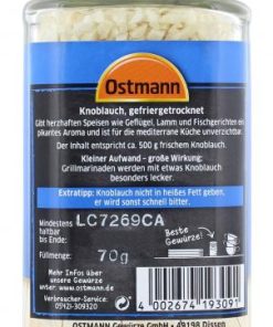 Ostmann Seasonings | Ostmann Garlic Freeze-Dried | Ostmann Spices ...