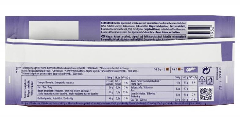 Milka Chocolate Candy | Milka Darkmilk Cocoa Slivers | Milka Bars ...